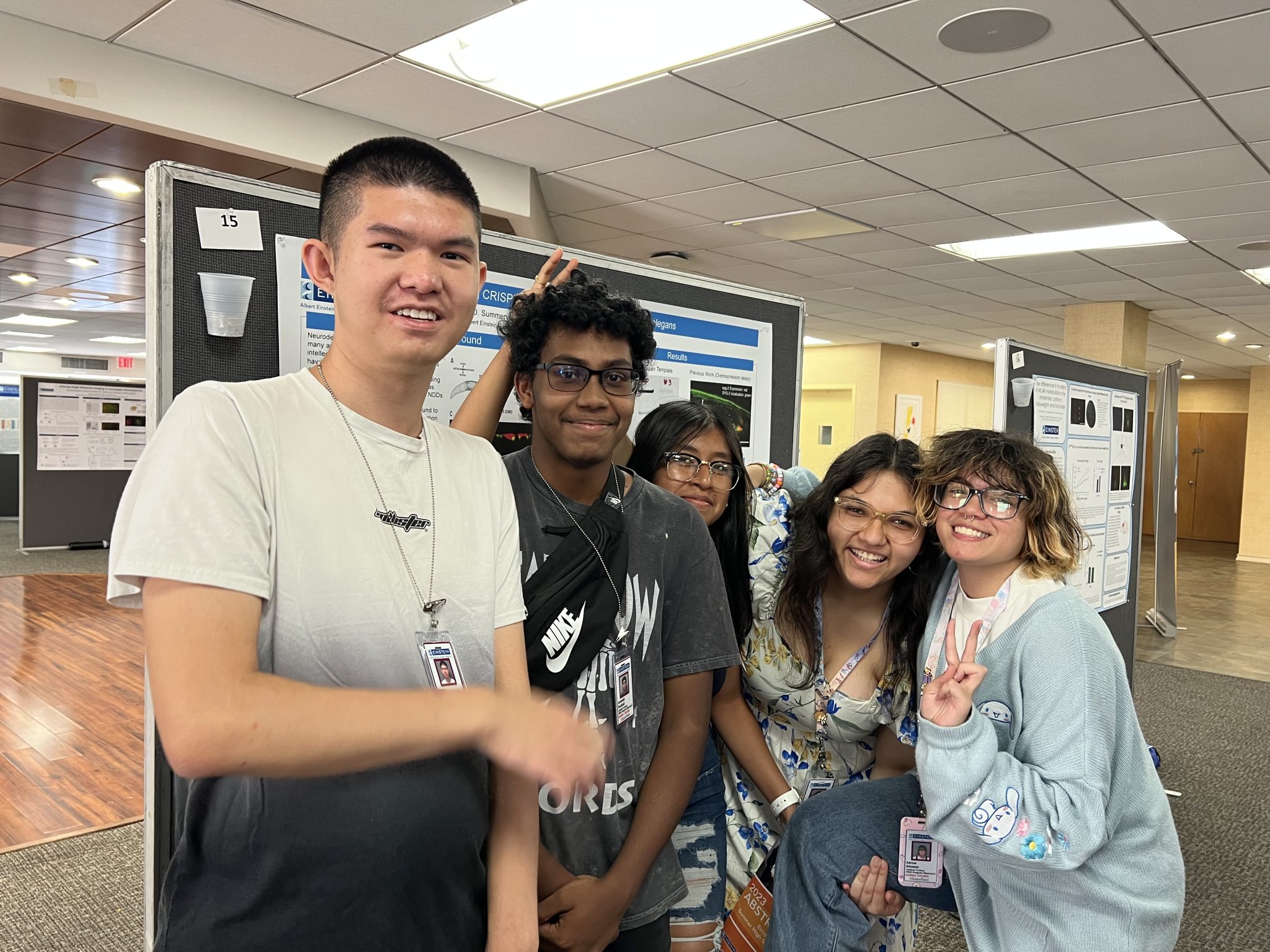 PENS 2023 summer high school students rocking their poster session ...